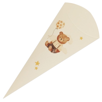 CONI CONFETTI 10PZ STAMPA ORSACCHIOTTO: vendita ingrosso con consegna ...